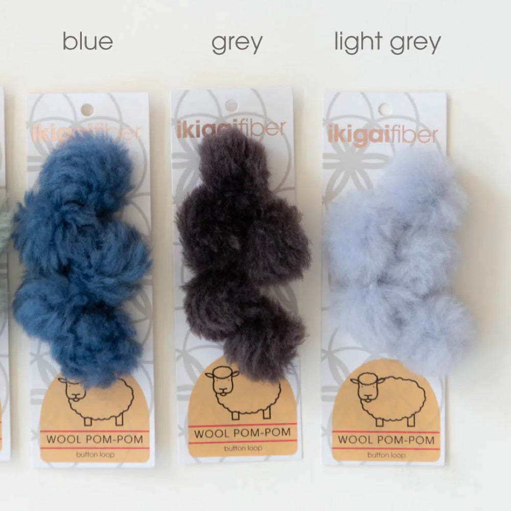 Ikigai Wool Pom-Poms - 4 cm – Monarch Knitting
