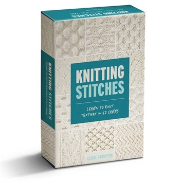 Knitting Stitches Card Deck: Learn to knit texture in 52 cards ...