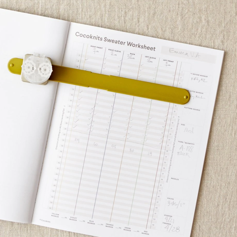 Cocoknits Sweater Worksheet Journal – Monarch Knitting